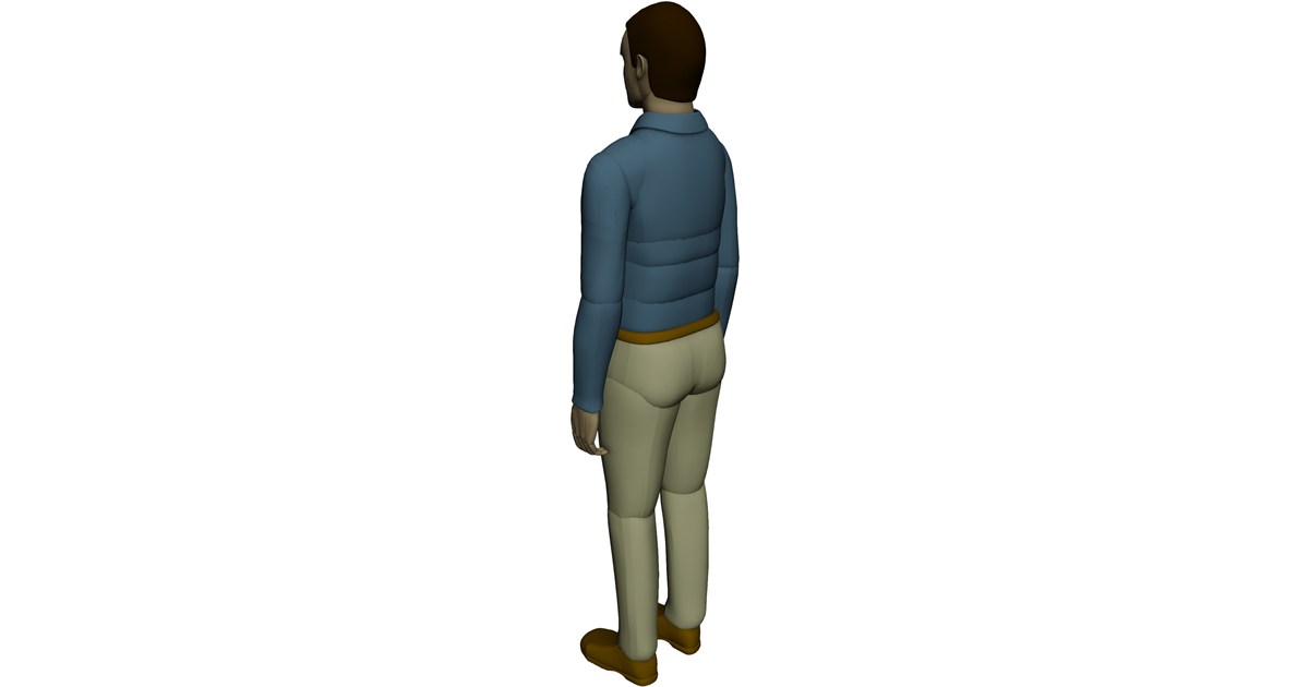 Working Man CAD Model - 3D CAD Browser