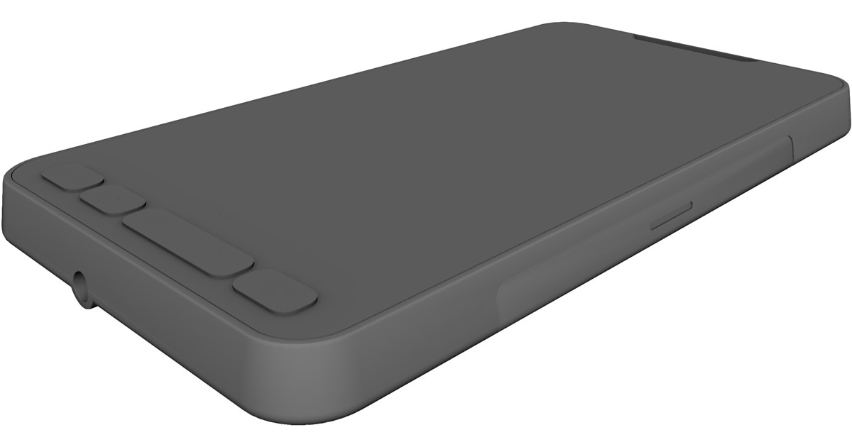 HTC HD 2 Mobile Phone CAD Model - 3D CAD Browser