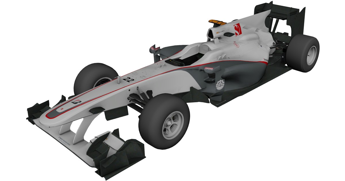Sauber C29 F1 3D Model (2010) - 3D CAD Browser