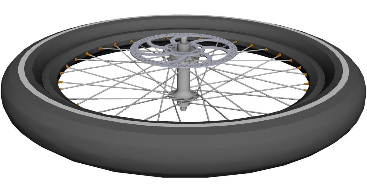 Wheel Disc Brake High Profile CAD Model - 3D CAD Browser