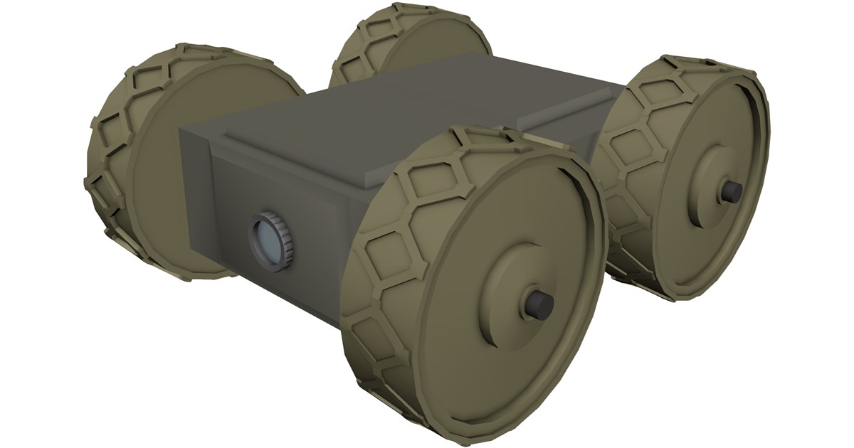 Marvin Survey Robot 3D Model - 3D CAD Browser