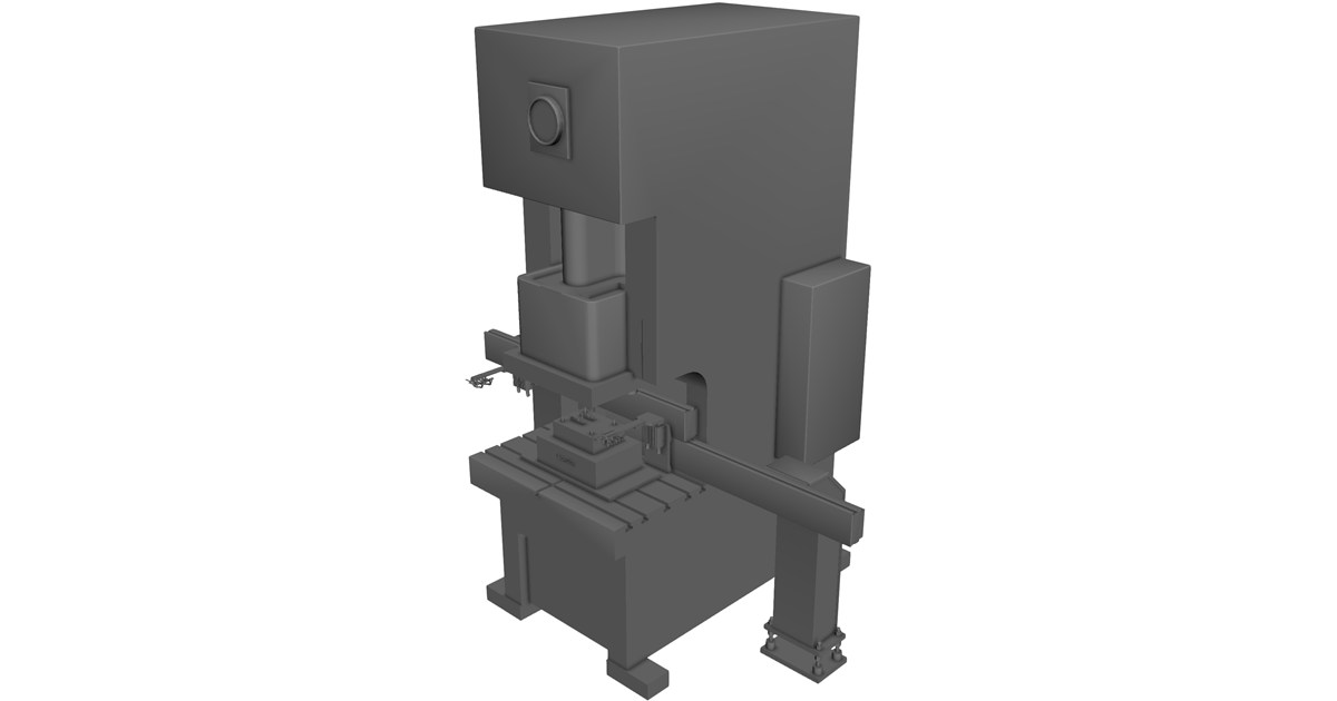 Press Machine CAD Model - 3D CAD Browser