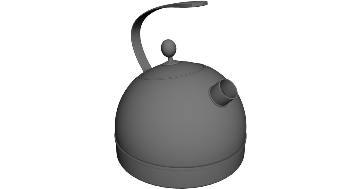 Kettle 3D Model - 3D CAD Browser