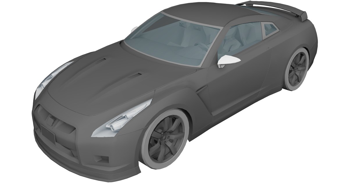Nissan GT-R 3D Model - 3D CAD Browser