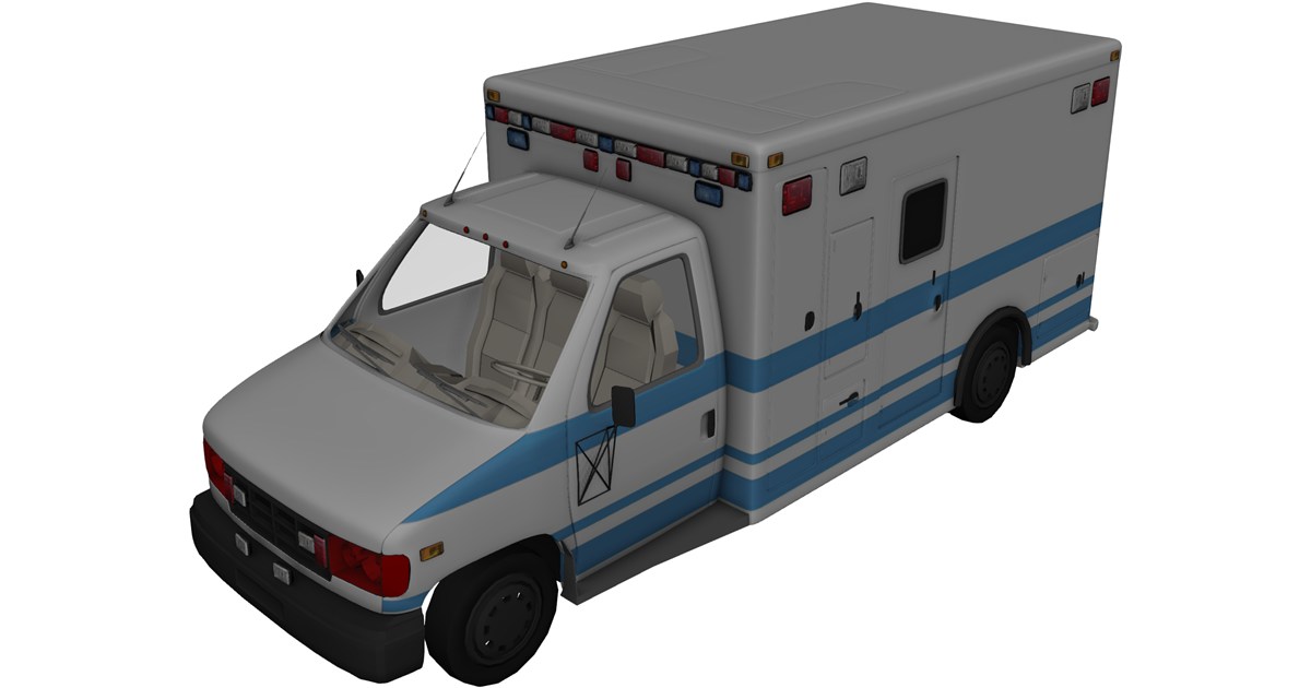 Ambulance 3D Model - 3D CAD Browser