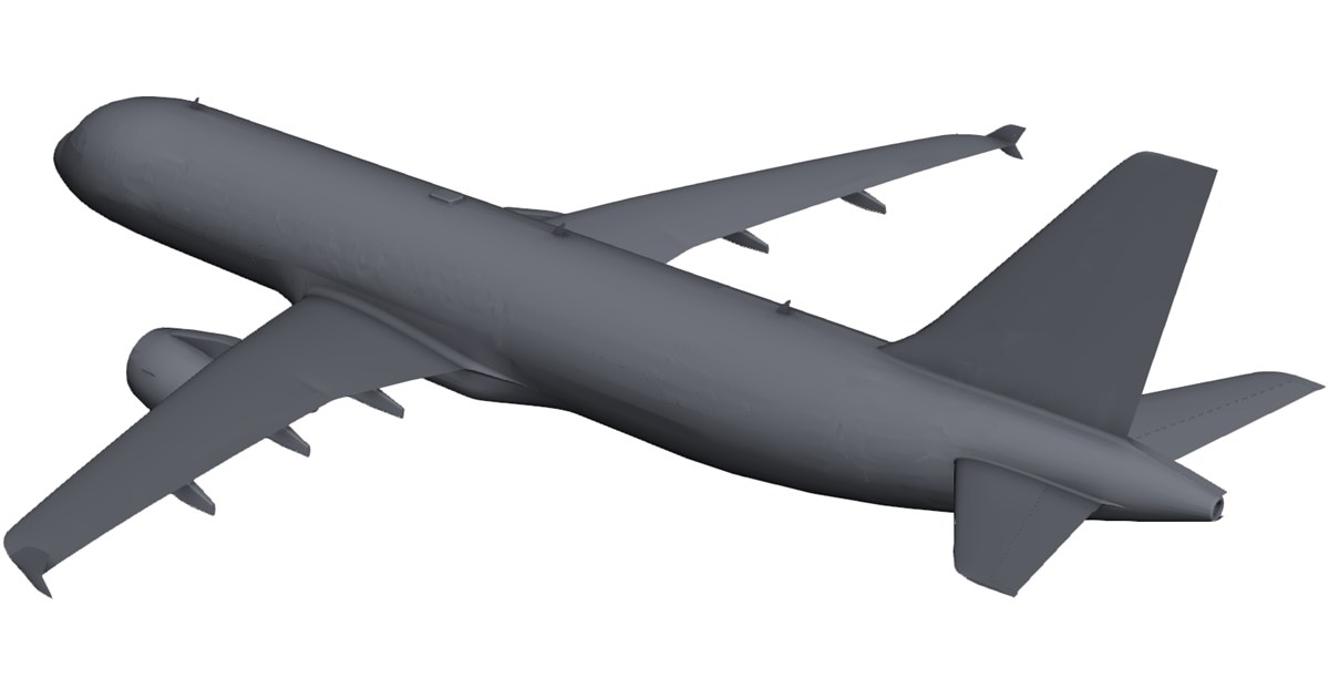 Airbus A320 3D Model - 3D CAD Browser