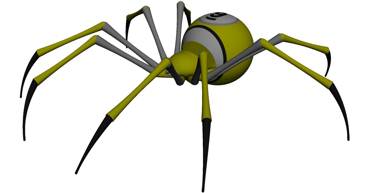 9ball Spider CAD Model - 3D CAD Browser