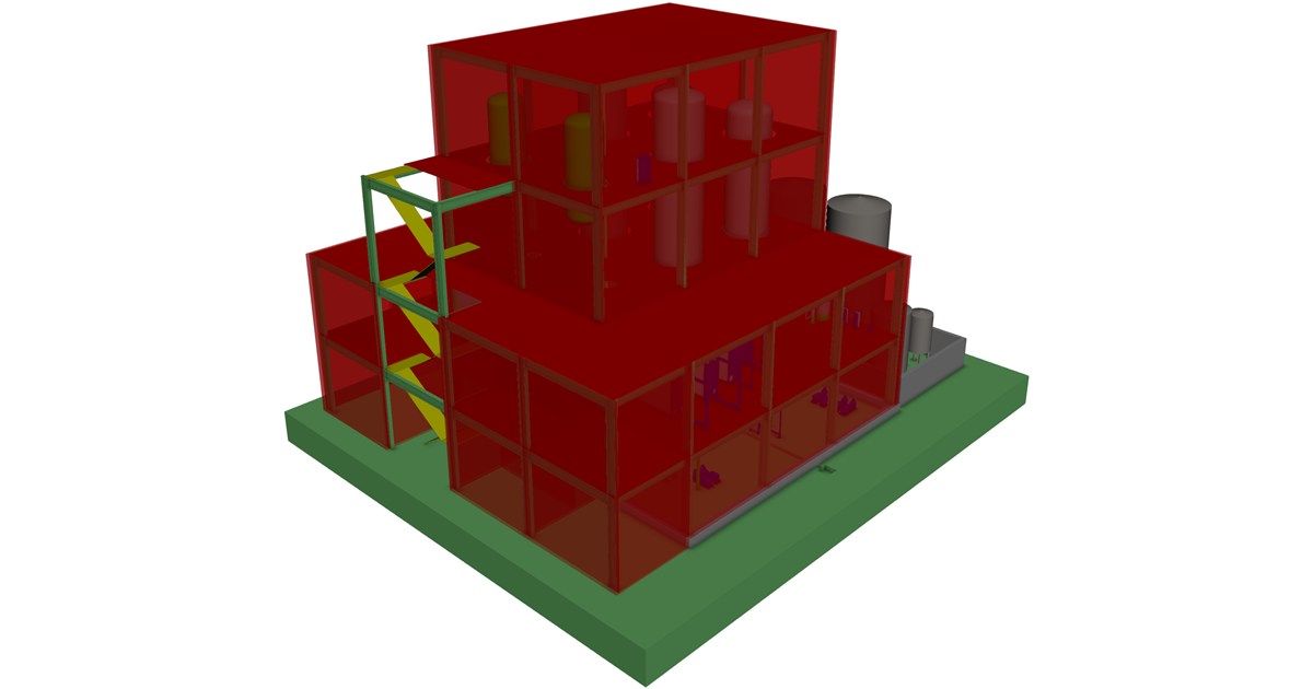Alcohol Distillery CAD Model - 3D CAD Browser