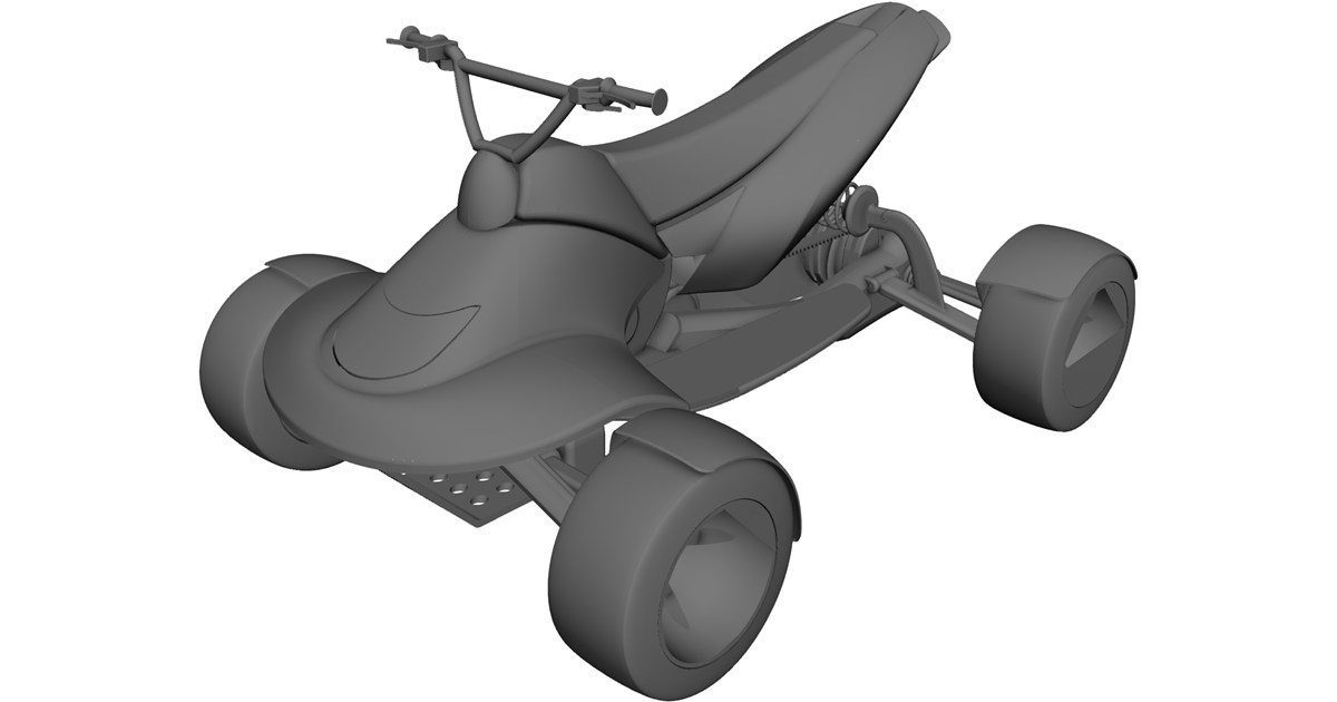 Quad Concept CAD Model - 3D CAD Browser