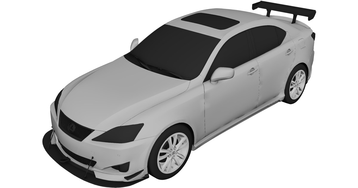 Lexus IS350 3D Model (2006) - 3D CAD Browser