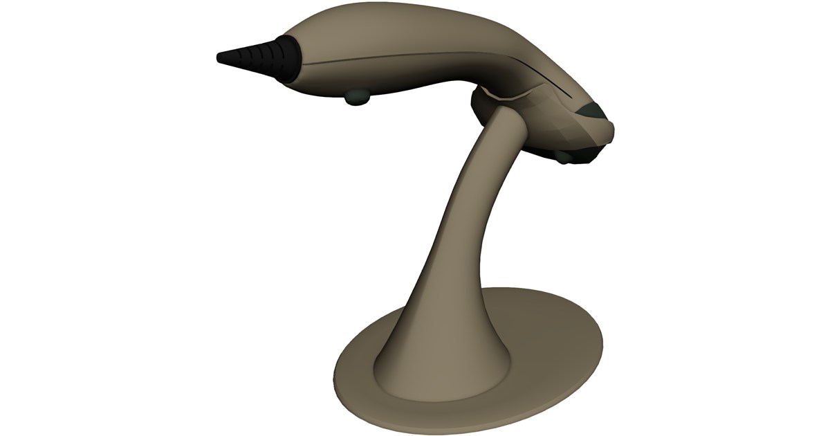 Barcode Scanner 3D Model - 3D CAD Browser