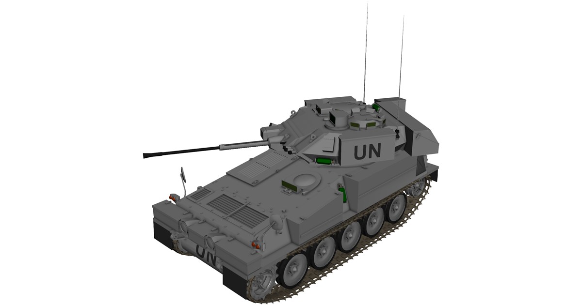 FV 107 3D Model - 3D CAD Browser