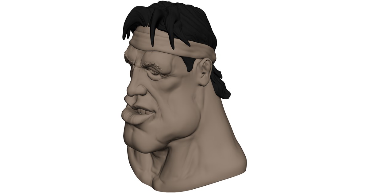 Face 3D Model - 3D CAD Browser