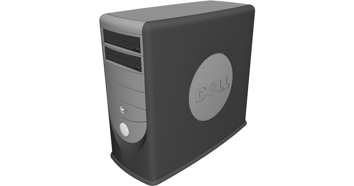 Dell Workstation CAD Model - 3D CAD Browser