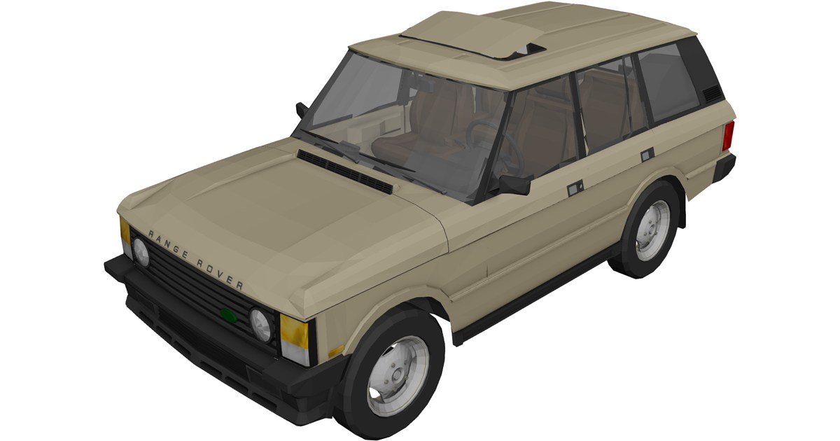 Range Rover Classic 3D Model - 3D CAD Browser