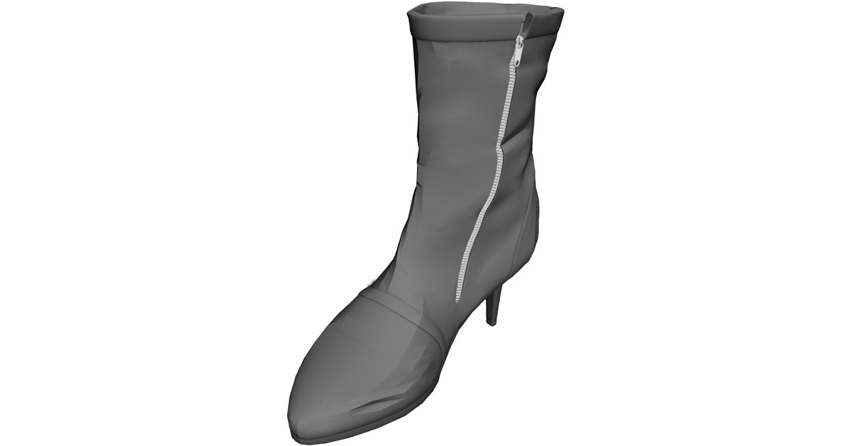 Woman Boot 3D Model - 3D CAD Browser