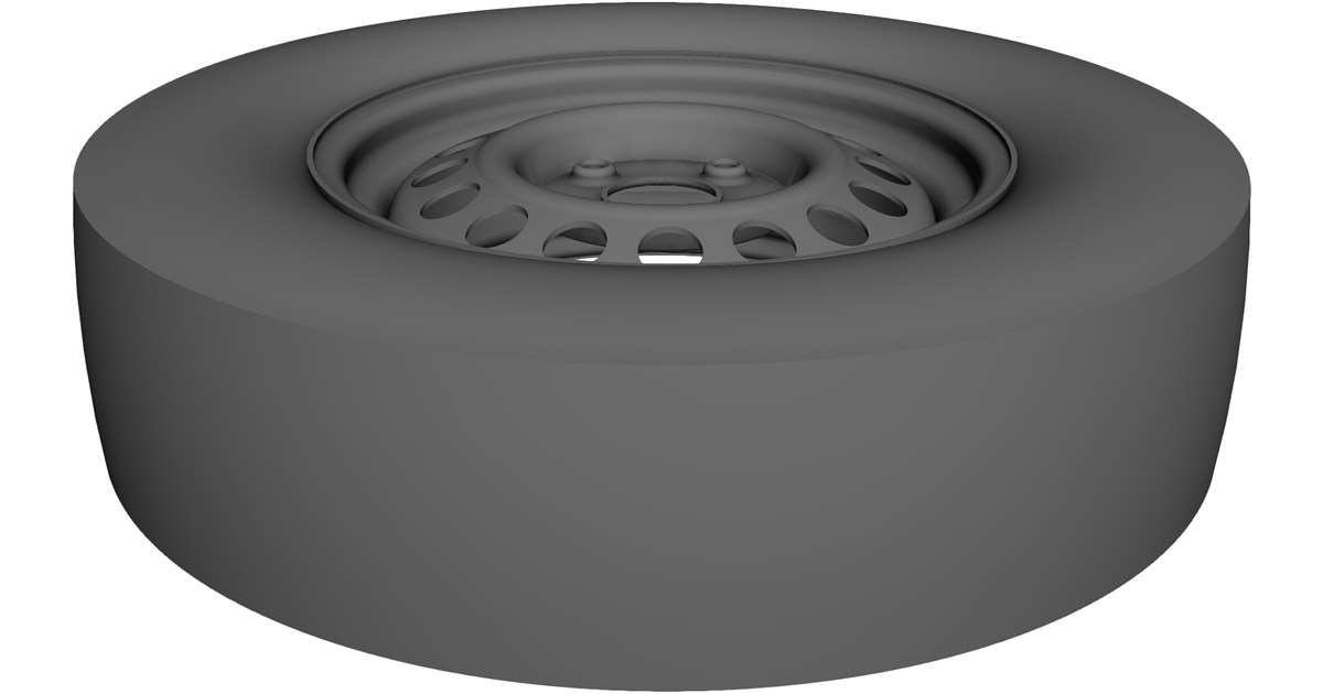 Steel Rim 14 Inch CAD Model - 3D CAD Browser