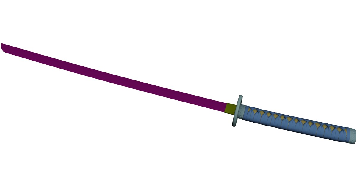Katana 3D Model - 3D CAD Browser