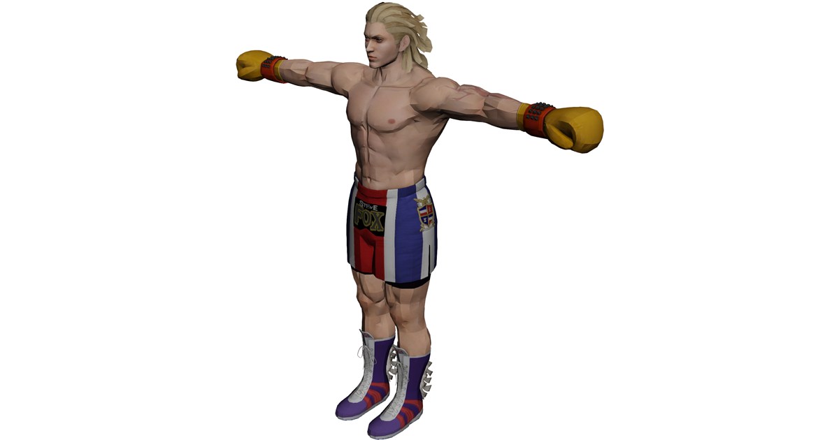 Boxer Steve 3D Model - 3D CAD Browser