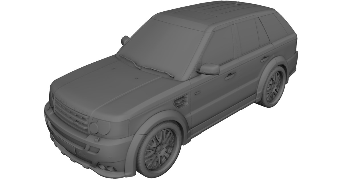 Range Rover Sport HAMANN 3D Model - 3D CAD Browser