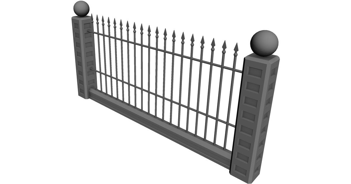 Spiked Wall 3D Model - 3D CAD Browser