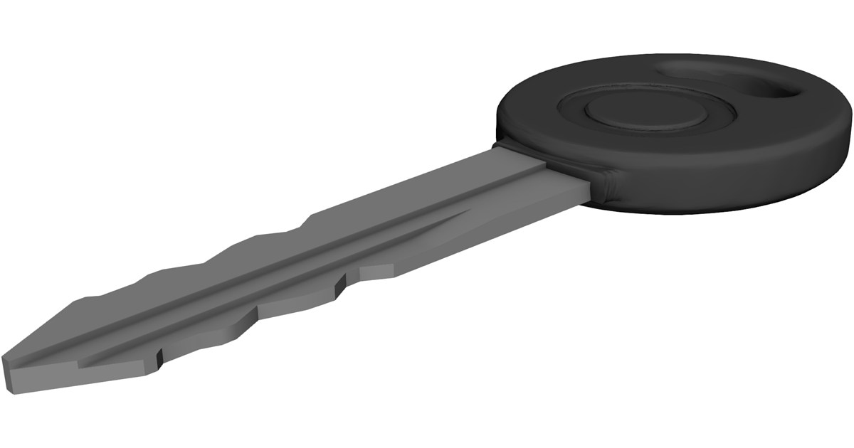Car Key 3D Model - 3D CAD Browser