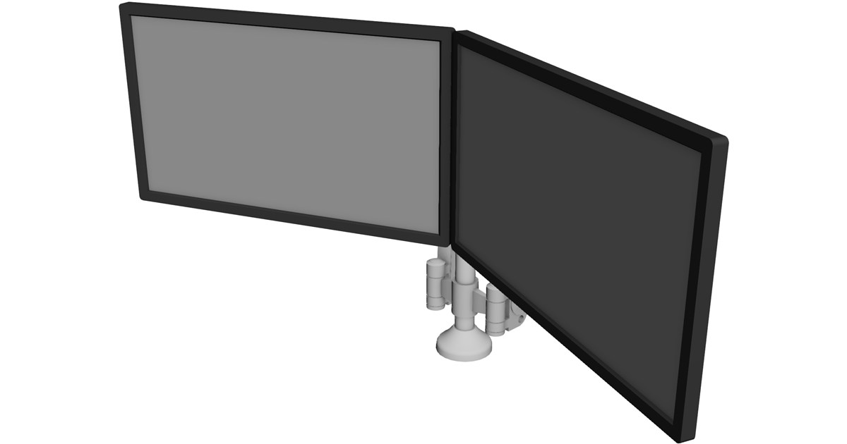 Monitors 3D Model - 3D CAD Browser
