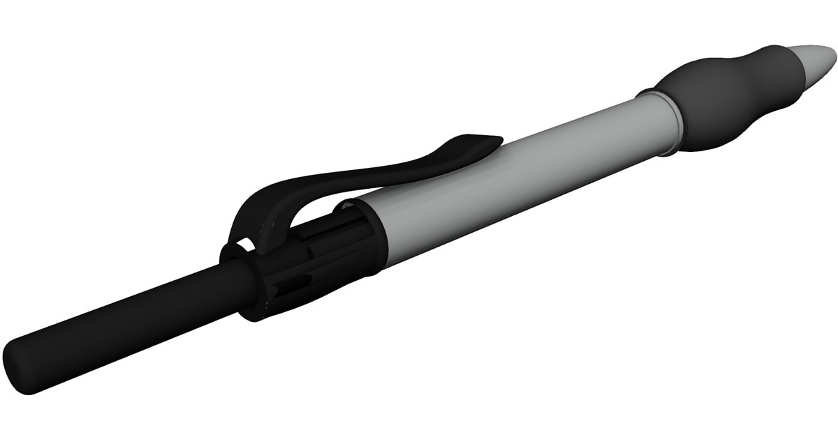 Pilot G2 Pen CAD Model - 3D CAD Browser