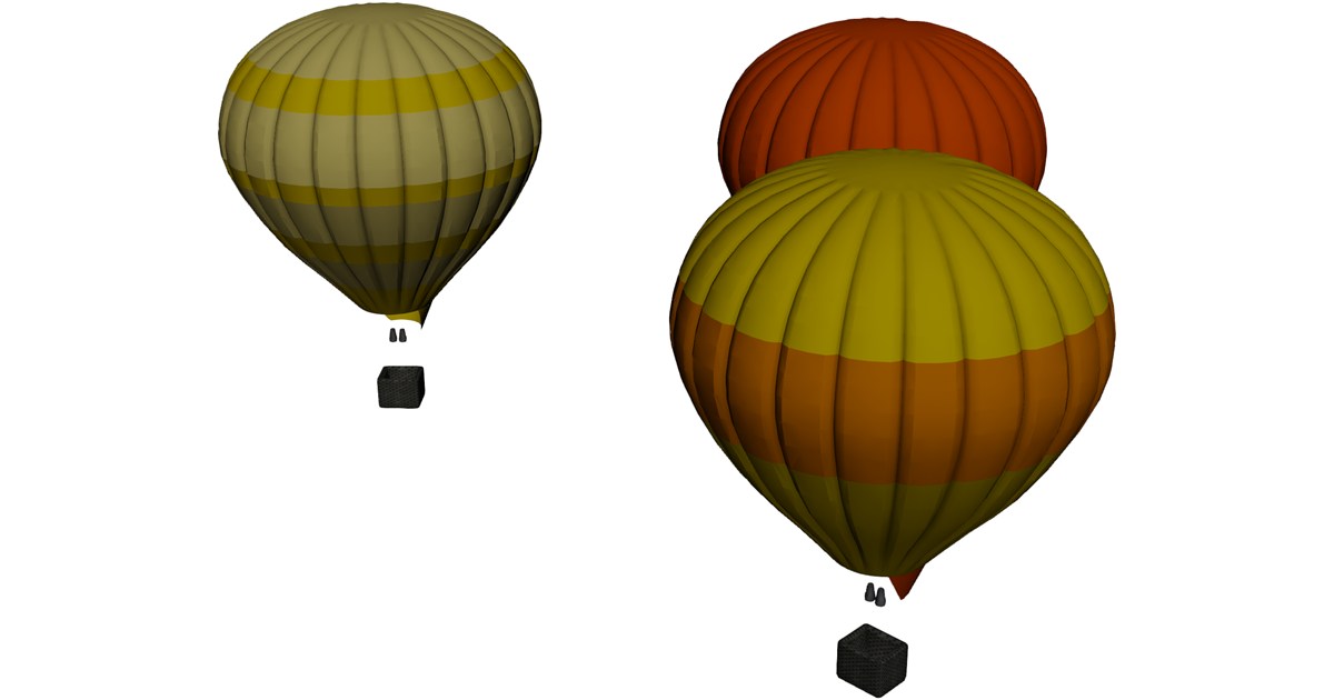 Balloons 3D Model - 3D CAD Browser