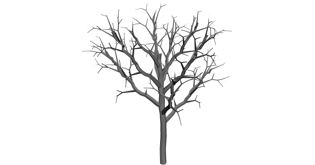 Dead Tree 3D Model - 3D CAD Browser