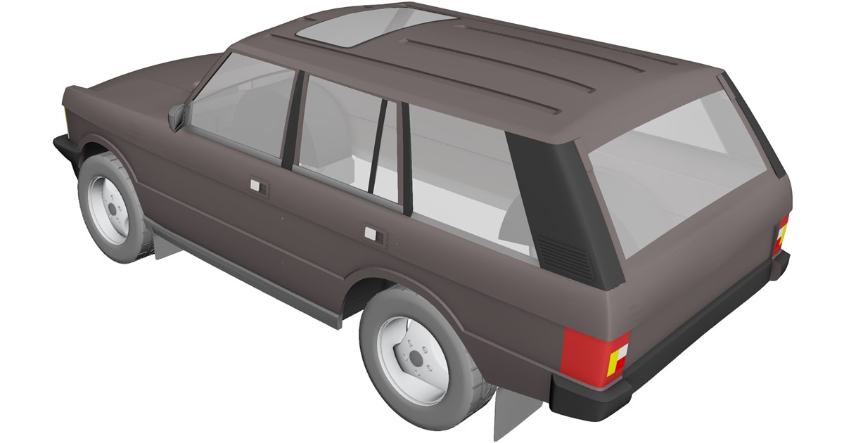 Range Rover Classic CAD Model - 3D CAD Browser