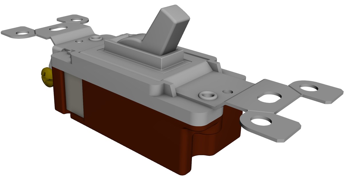 Light Switch CAD Model - 3D CAD Browser