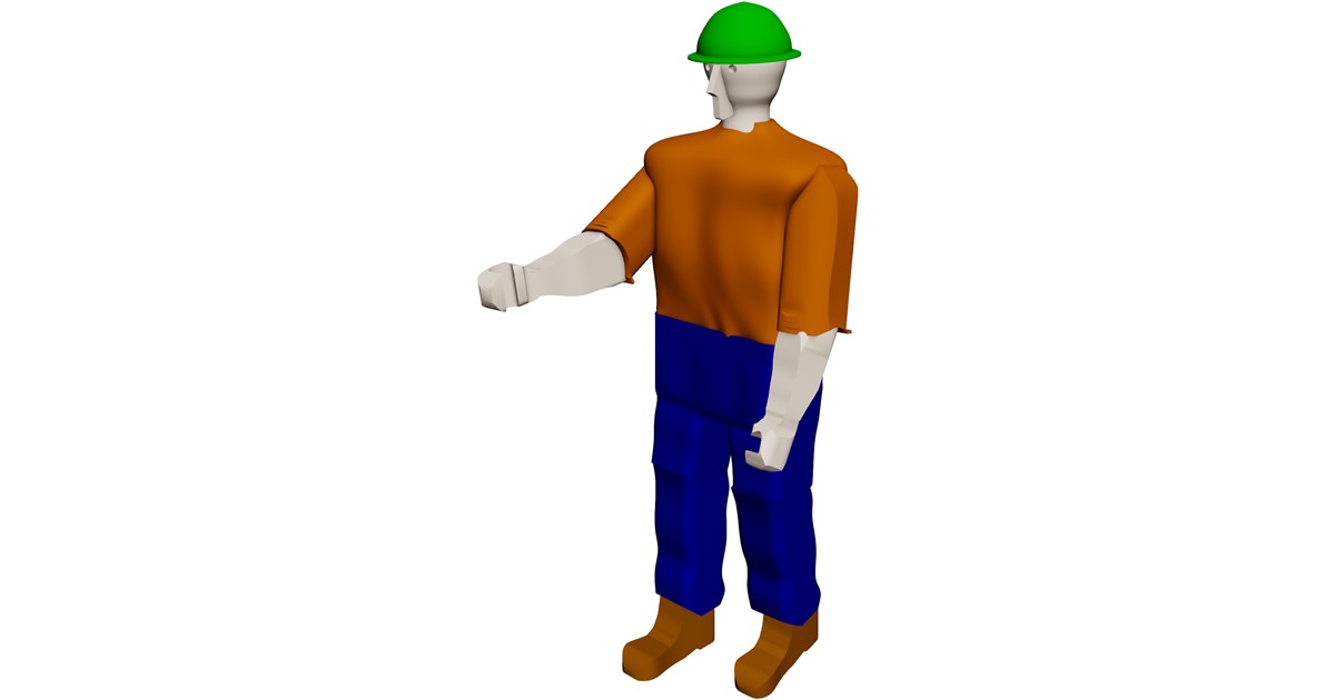 Operator Worker CAD Model - 3D CAD Browser