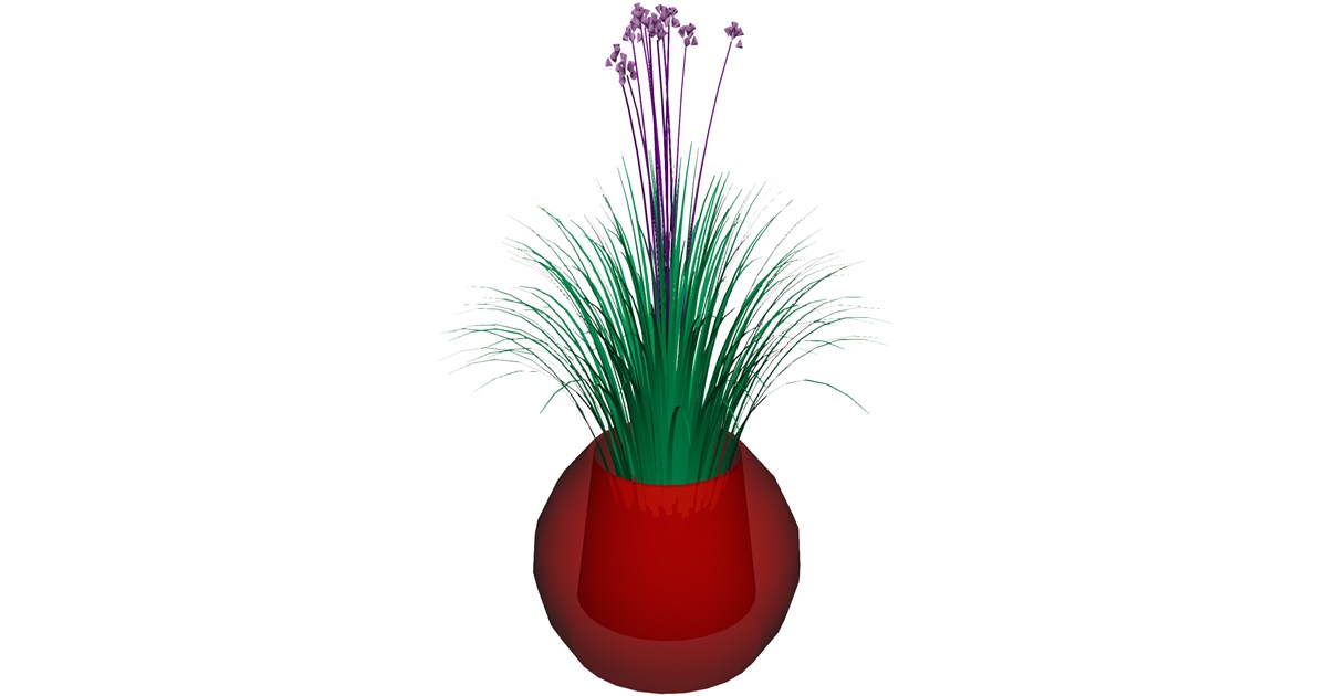 Plant Flower 3D Model - 3D CAD Browser
