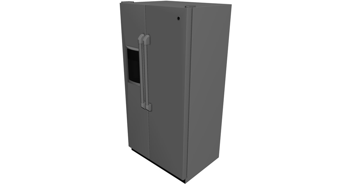 GE Refrigerator CAD Model - 3D CAD Browser
