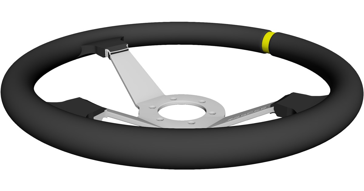 Sparco Steering Wheel CAD Model - 3D CAD Browser