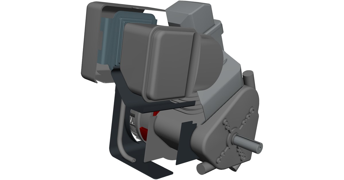 Briggs Baja Engine Free CAD Model - 3D CAD Browser