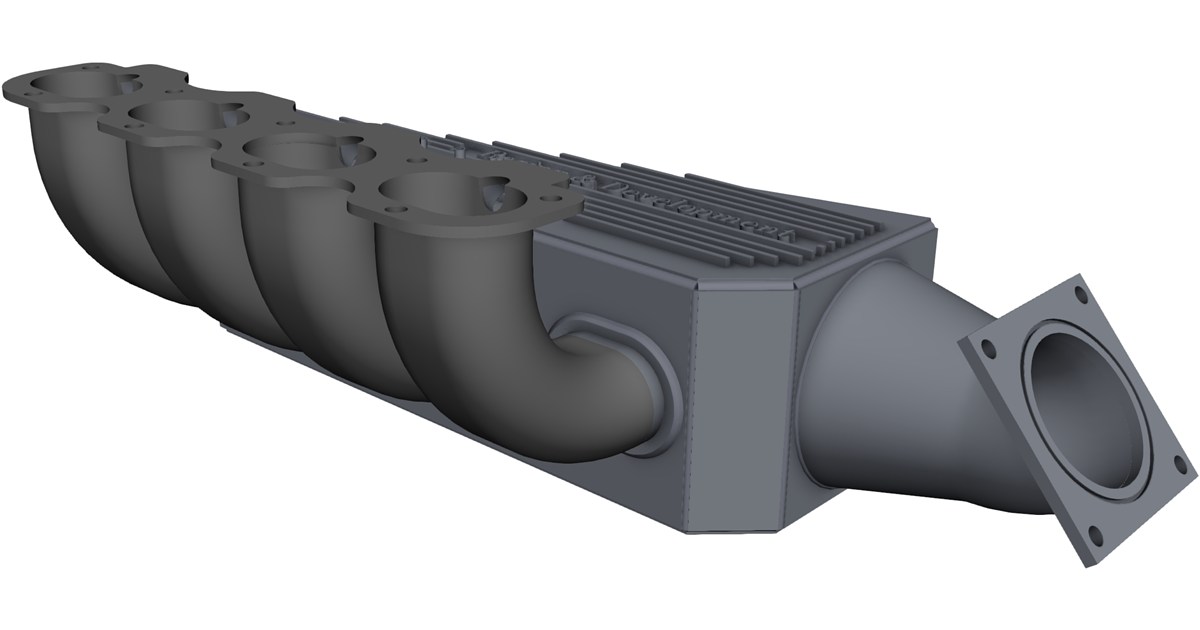 Honda CBR600CC Intake Manifold CAD Model - 3D CAD Browser