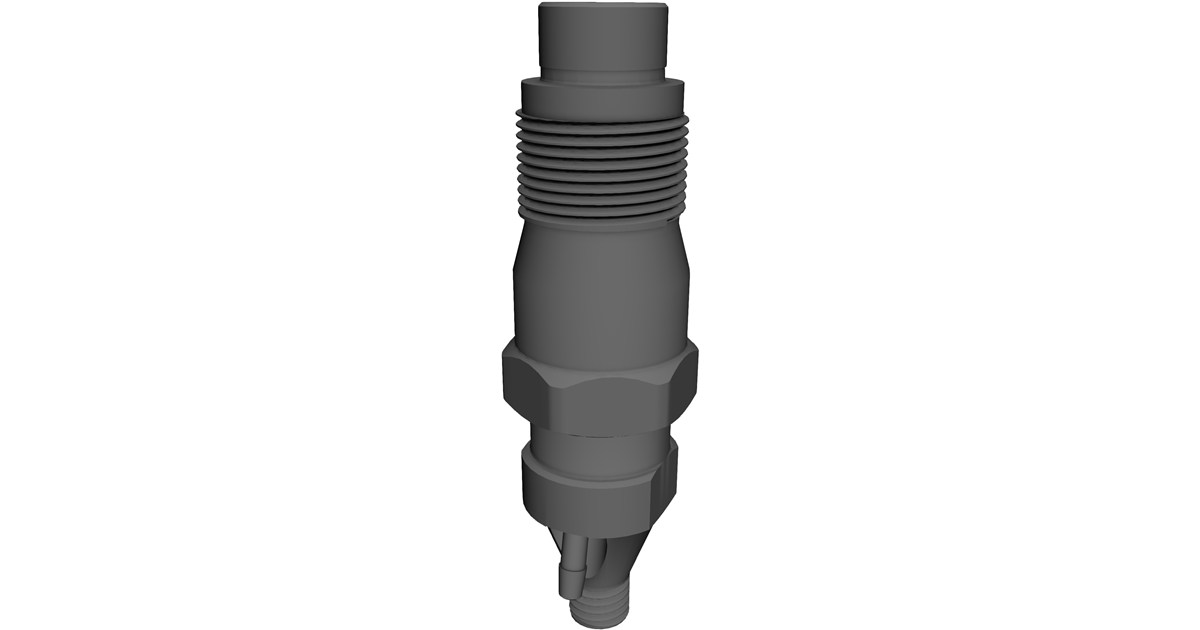 Bosch Basic Diesel Fuel Injector CAD Model - 3D CAD Browser