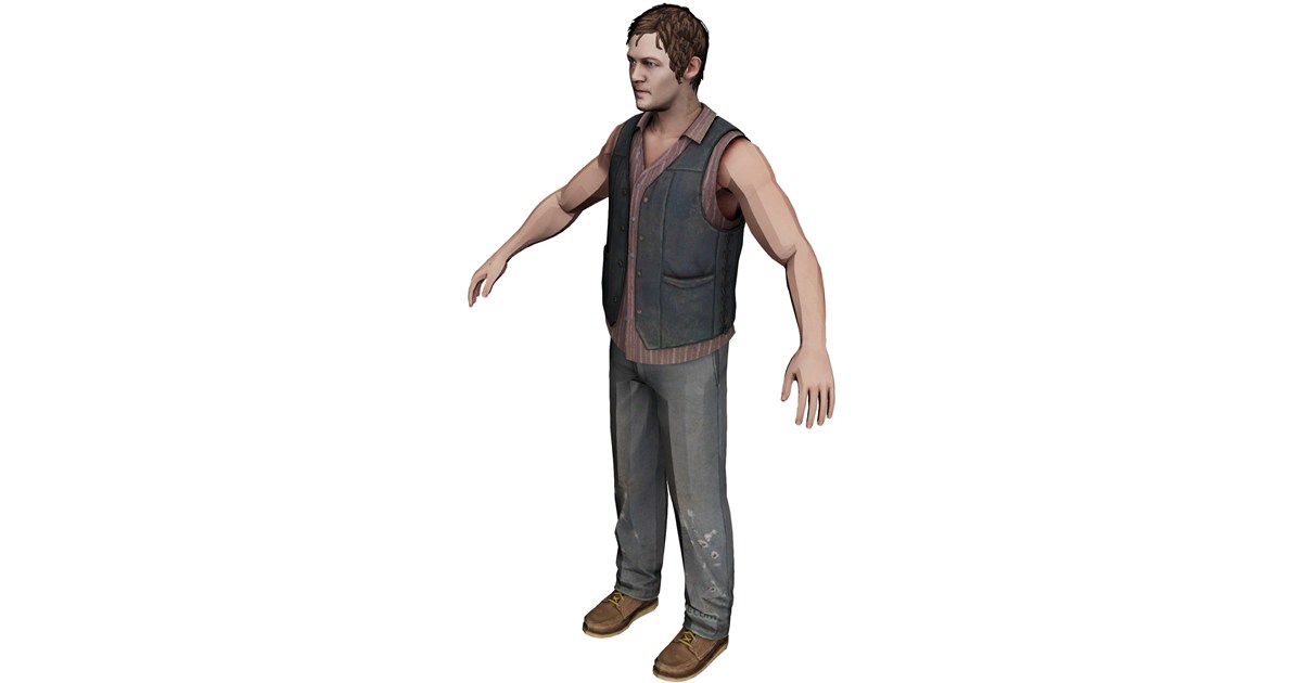 Daryl Dixon 3D Model - 3D CAD Browser