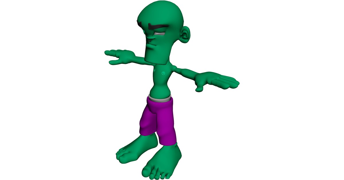 Hulky Cartoon 3D Model - 3D CAD Browser