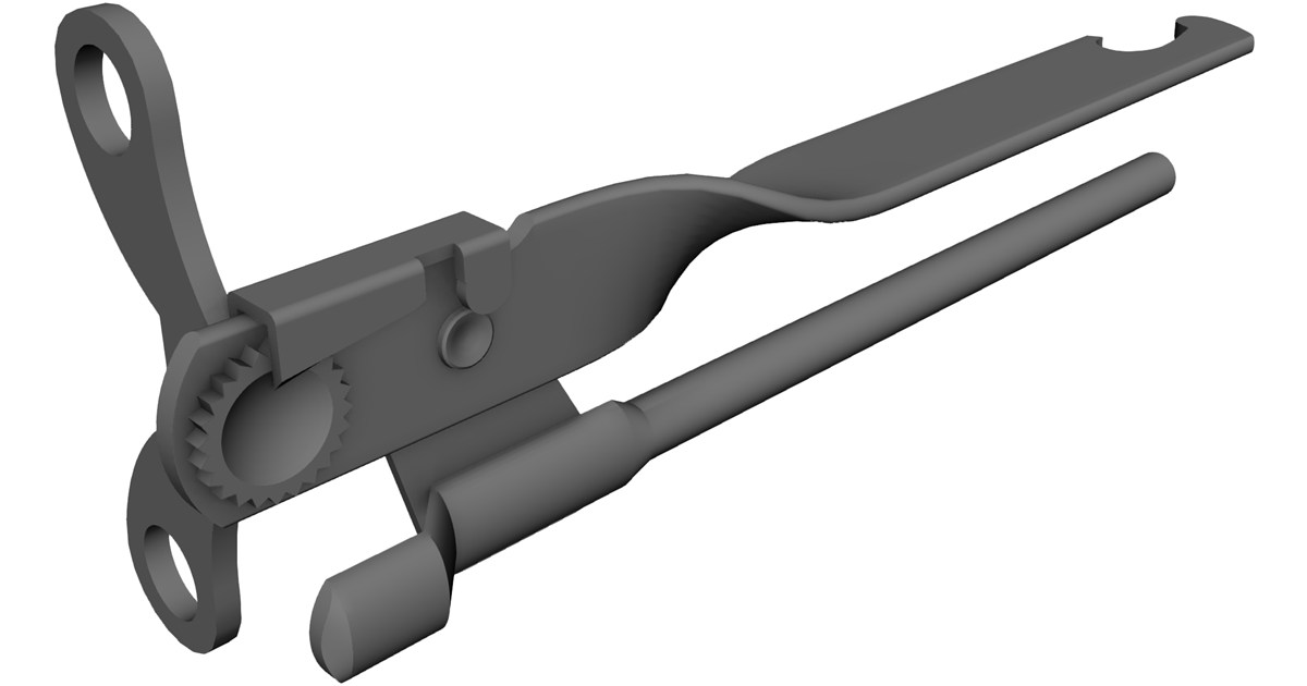 Can Opener 3D Model - 3D CAD Browser