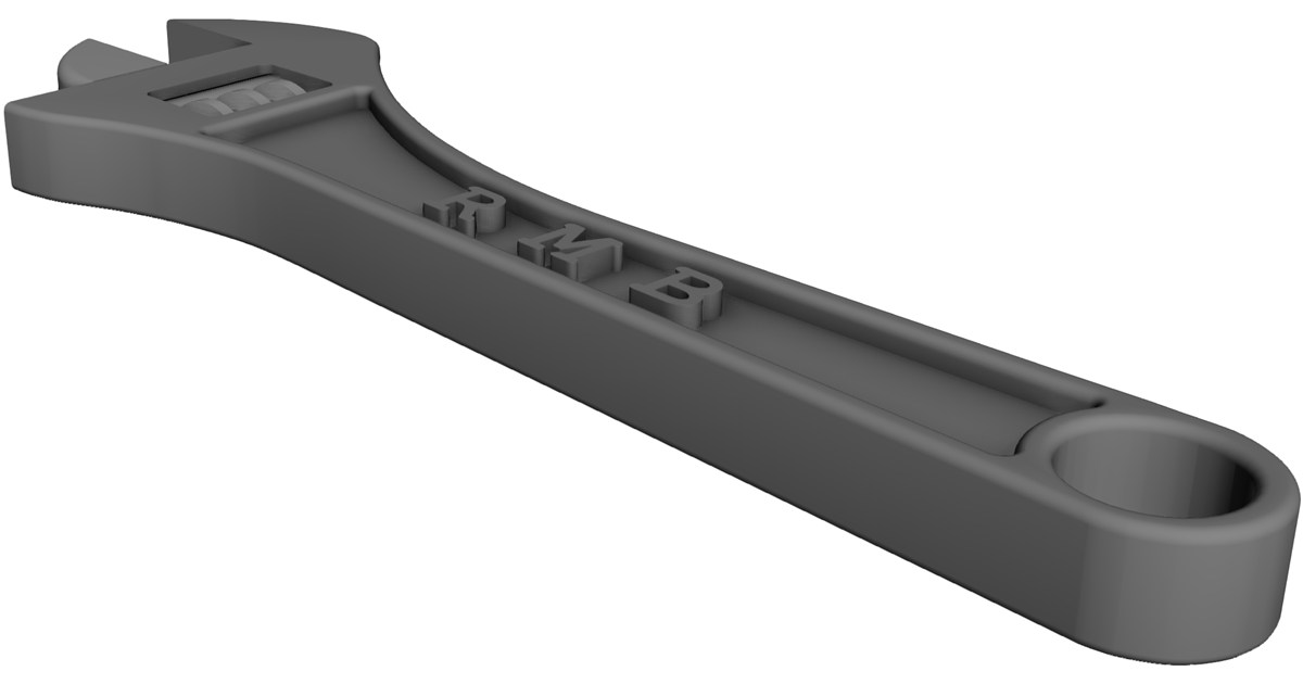 Adjustable Wrench 3D Model - 3D CAD Browser