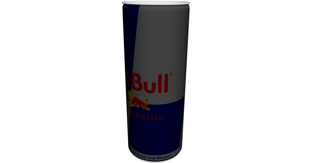 Red Bull Can 3D Model - 3D CAD Browser