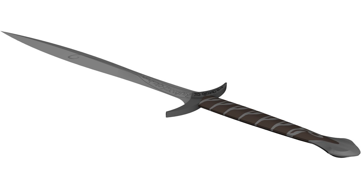 Sting Sword Free 3D Model - 3D CAD Browser