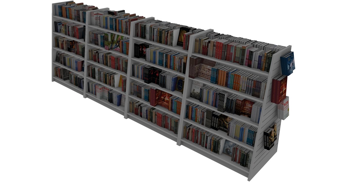 Book Rack 3D Model - 3D CAD Browser