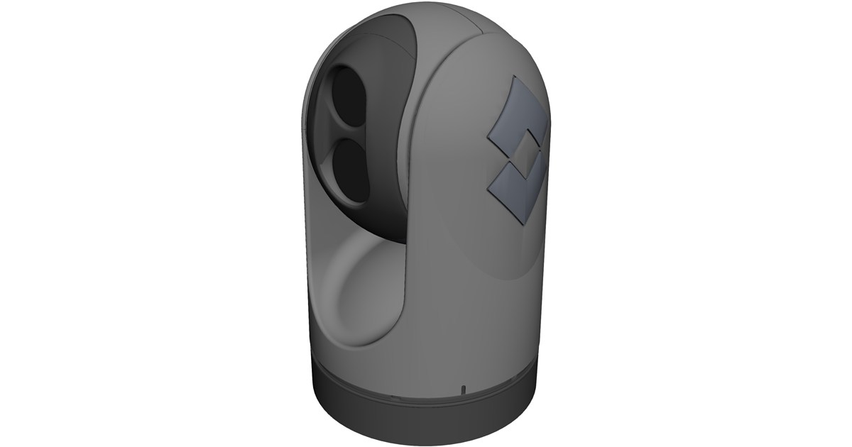 Flir M-Series Marine Camera 360 Degrees CAD Model - 3D CAD Browser