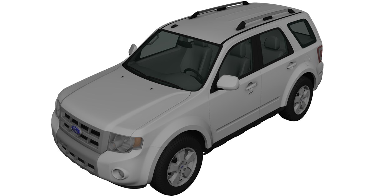 Ford Escape 3D Model (2012) - 3D CAD Browser