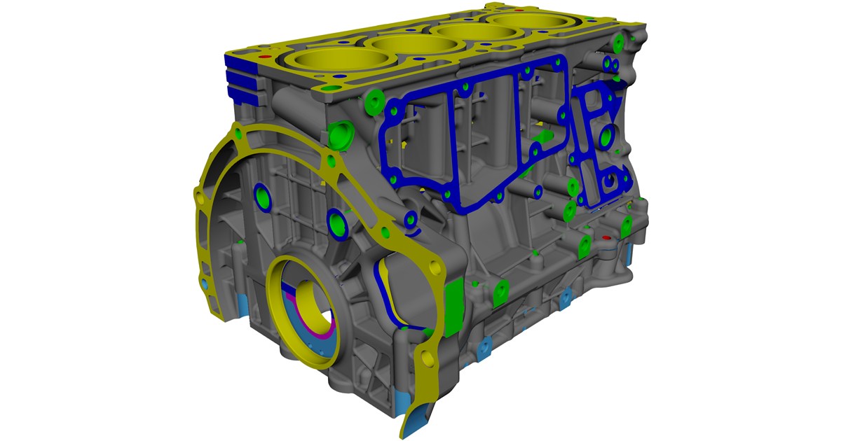 Chrysler Engine Block CAD Model - 3D CAD Browser