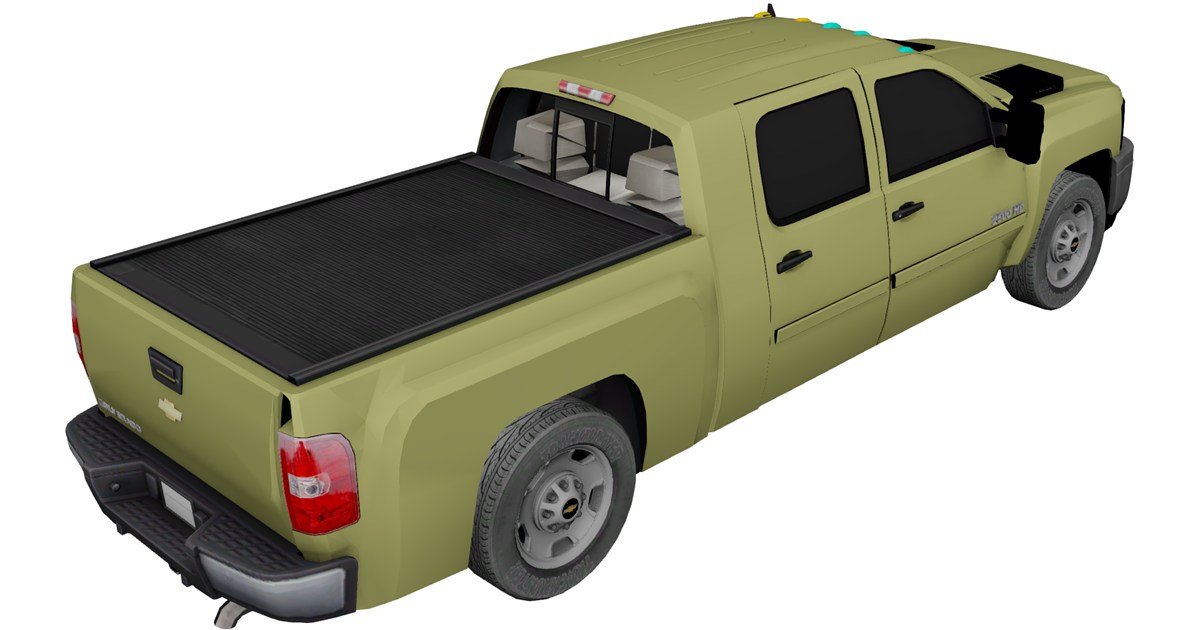 Chevrolet Silverado 3D Model - 3D CAD Browser